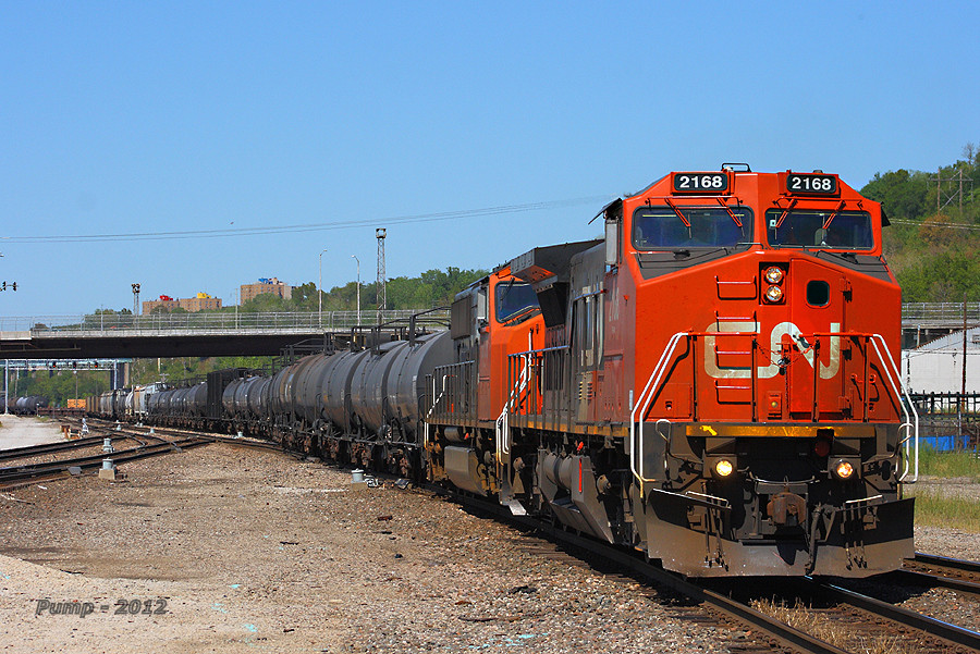 Westbound BNSF Mixed Freight Train